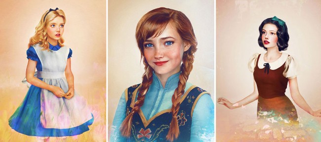 Disney Girls in Real Life: An Artist Reimagined Some Of Disney’s Most ...