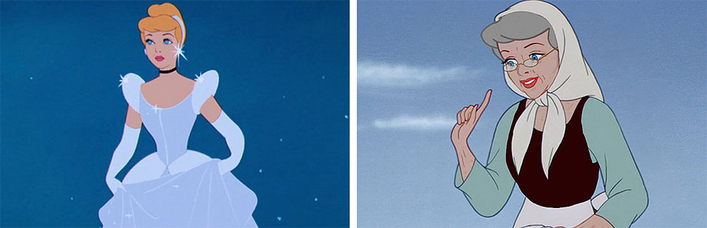 Disney Princesses In Their Old Age » Design You Trust — Design Daily ...