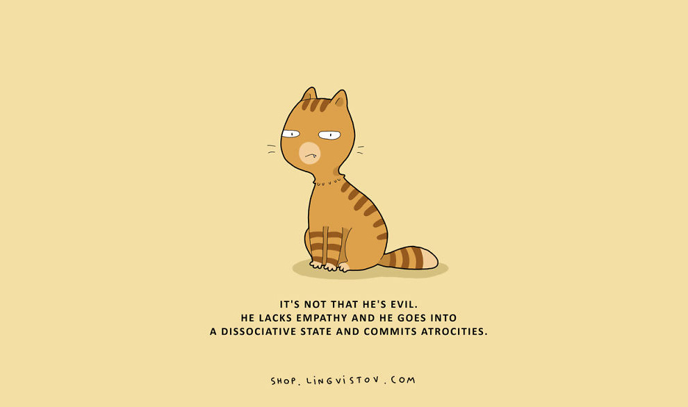 15 Illustrated Truths About Cats » Design You Trust — Design Daily ...