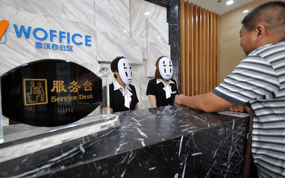 The “No-Face” Day: Workers In China Wear Masks To Hide Facial ...