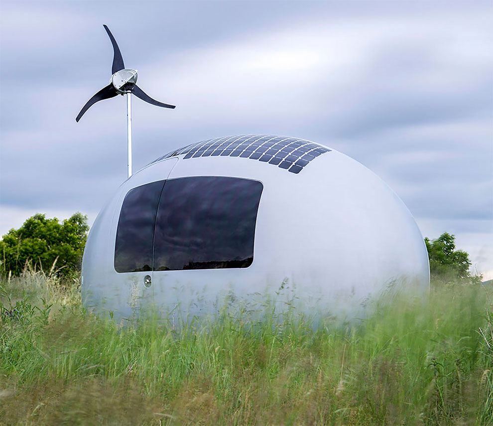 This Solar-Powered Ecocapsule Lets You Live Off-The-Grid Anywhere In ...