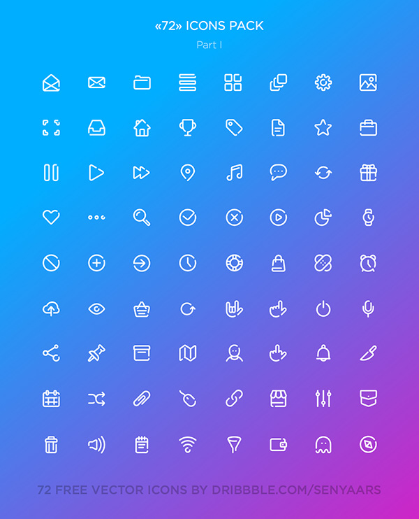 2193472–72-ICONS-FREE-SET-PART-I » Design You Trust — Design Daily ...