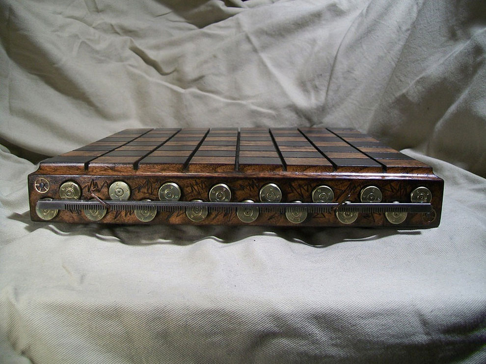 Fantastic-looking Custom Made Steampunk Bullet Shell Chess » Design You ...