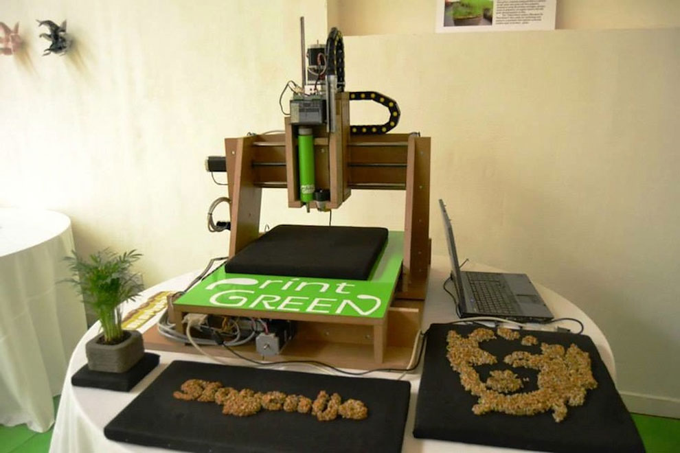 Green 3D Printer Prints Living Designs From Organic “Ink” » Design You ...