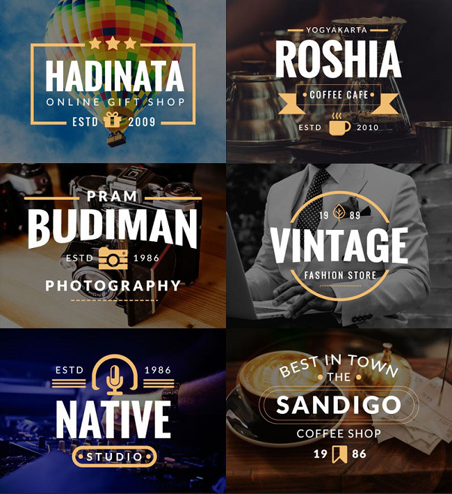 free-logo-design-vintage-templates » Design You Trust — Design Daily ...