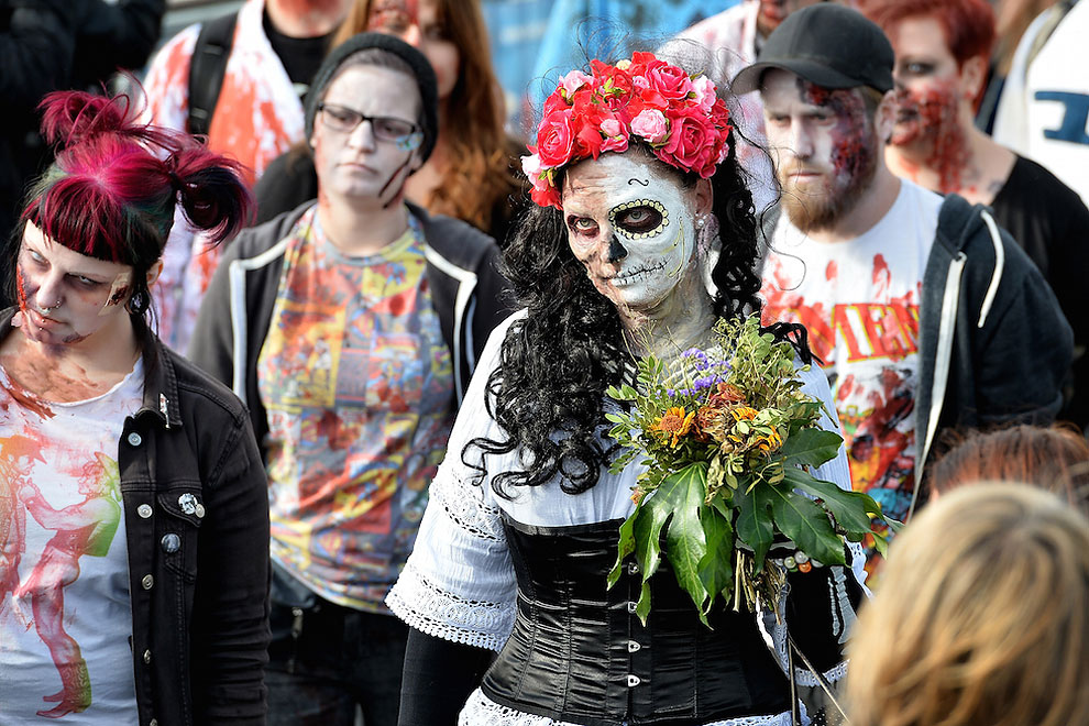 Zombie Parade in Duesseldorf, Germany » Design You Trust — Design Daily ...