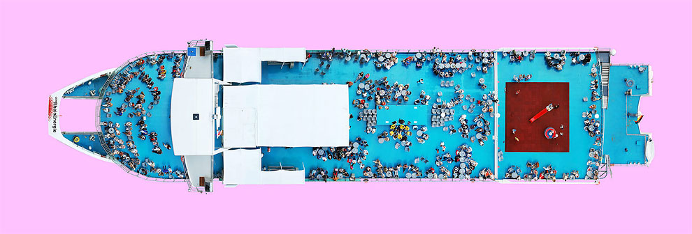 Photographer Took Aerial Photos of Ships » Design You Trust — Design ...