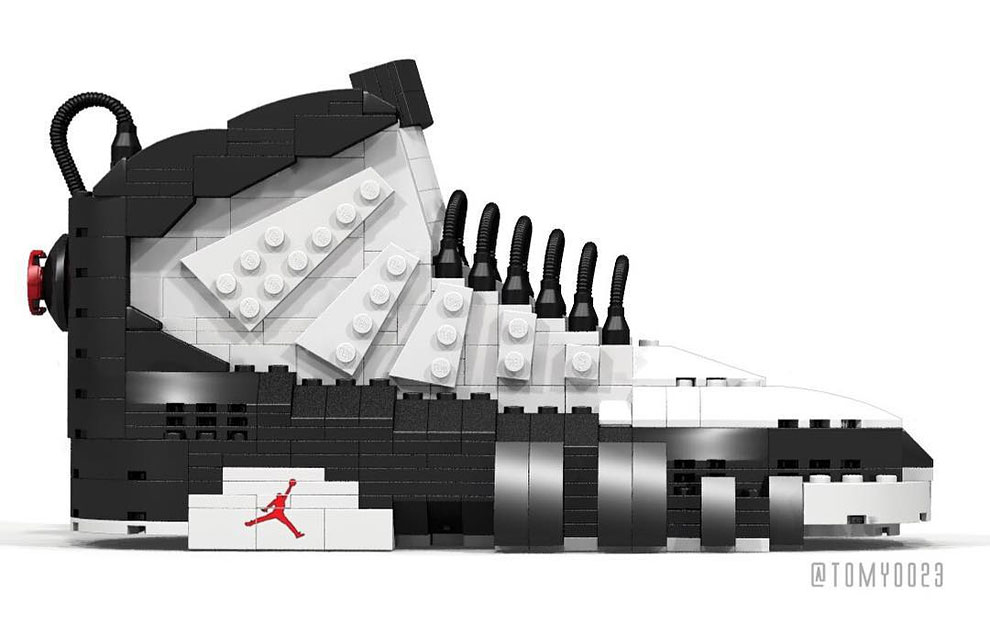 Another Classic Recreated! Kick-ass LEGO Air Jordan 9 By Tom Yoo ...
