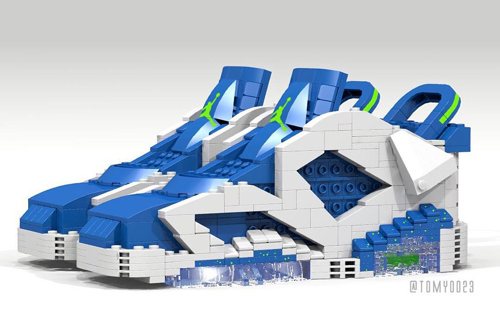 Another Classic Recreated! Kick-ass LEGO Air Jordan 9 By Tom Yoo ...