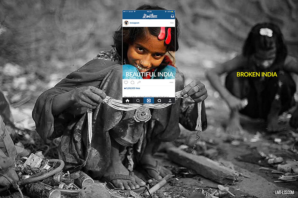 Instagram Helps Hide the Harsh Reality of Life in India » Design You ...