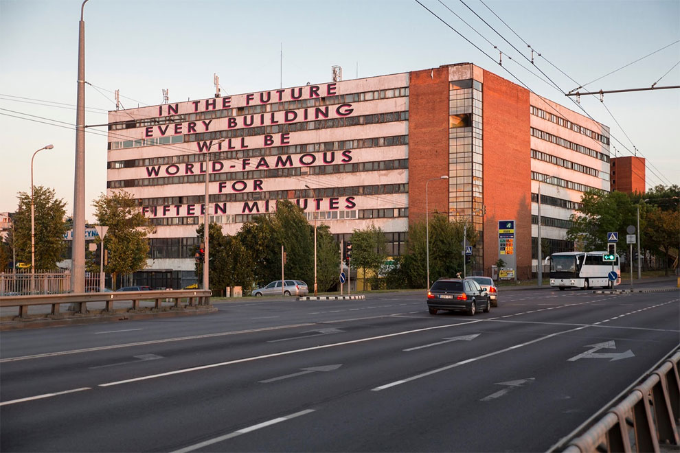 Street Artist Mobstr Unveils A Giant Mural In Vilnius, Lithuania ...