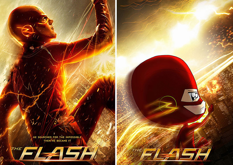 An Artist Recreates Popular TV Series Posters Into Fun Illustrations ...