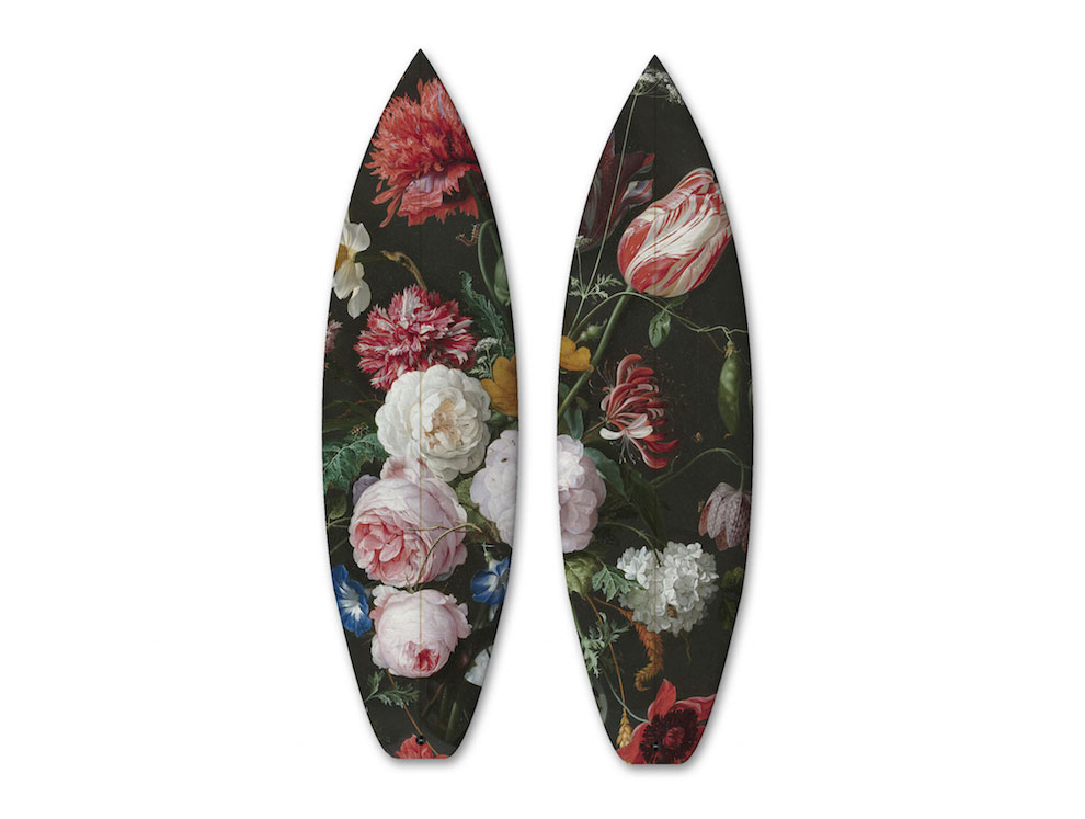 Gorgeous Surfboards and Skate Decks Completely Cloaked in Famous ...
