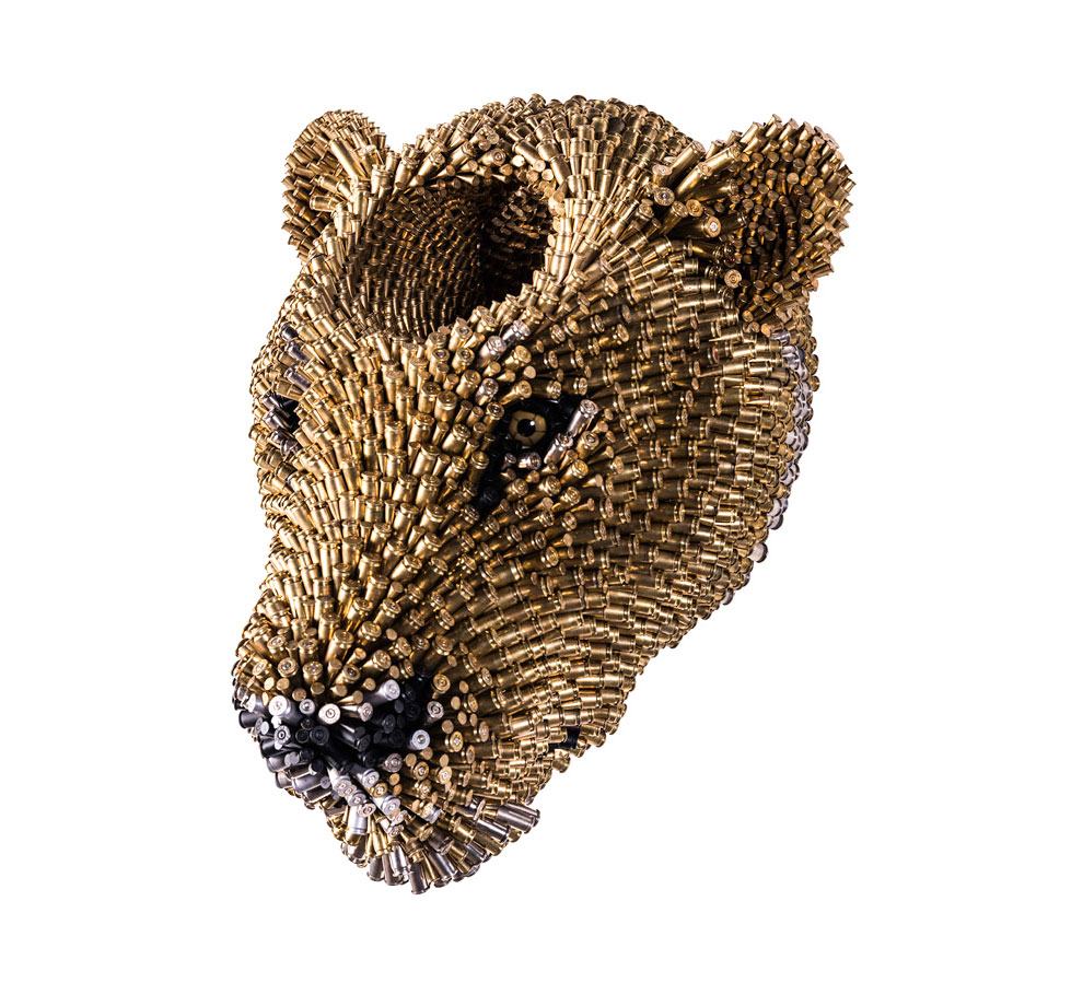 This Artist Creates a Unique Sculptures and Landscapes from Bullet ...