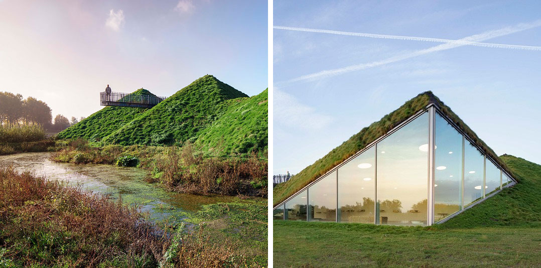 This Dutch Museum is Covered in Grass and Has a Rooftop Walkway ...