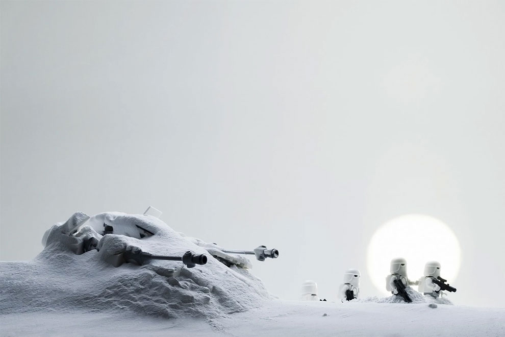 Stunning Photos of ‘Star Wars’ Scenes Created with Lego » Design You ...