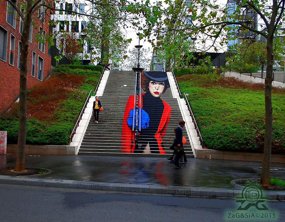 Street Artists Turn Boring Stairs In Paris Into Works Of Art » Design ...