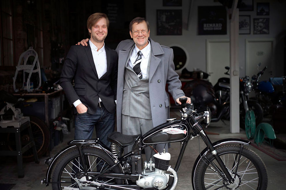 Dad’s First Motorcycle Restored As Father’s Day Gift » Design You Trust ...