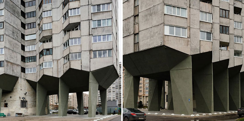 Weird Architecture – The Apartment Block With “Chicken Legs” » Design ...