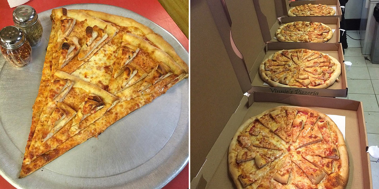 This Brooklyn Eatery Offers A Pizza Topped With… Mini Pizza Slices ...