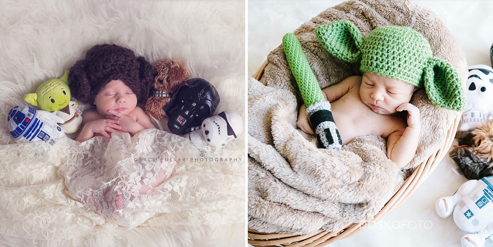 15 Babies Who Are Already Really Into Star Wars » Design You Trust ...