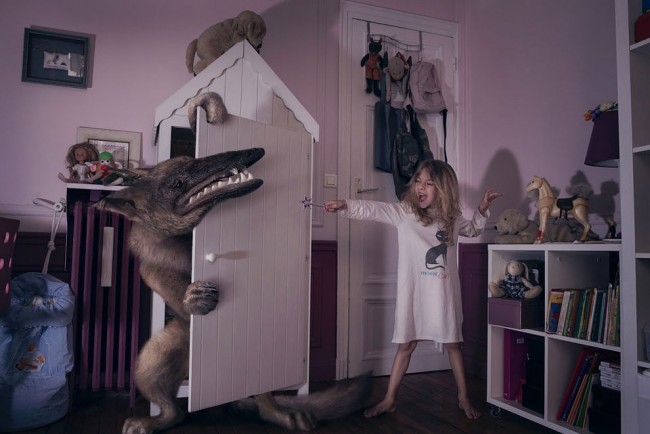 These Photos Of Children Fighting Monsters From Their Nightmares Are ...