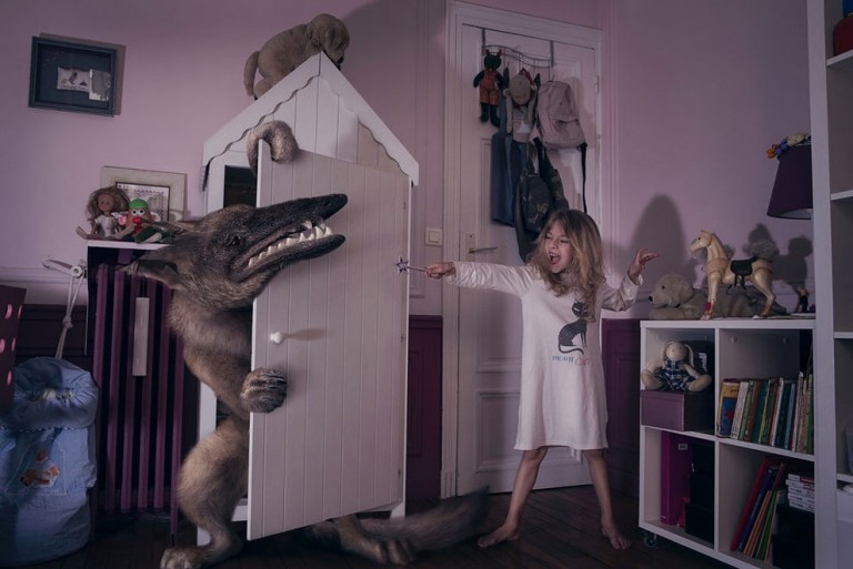 These Photos Of Children Fighting Monsters From Their Nightmares Are ...