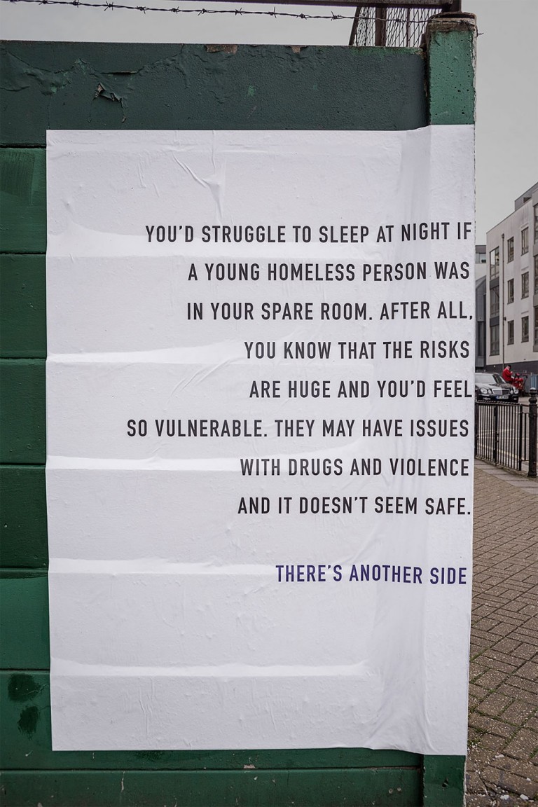 The Trick Copy On These Clever Ads Shows Another Side To Homelessness ...