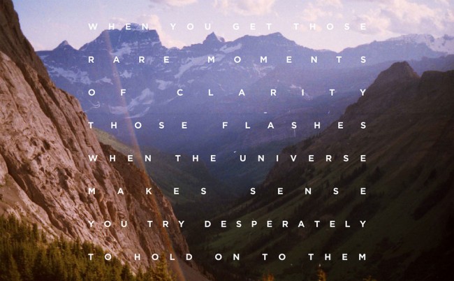 Artist Creates Inspiring Typography On Landscapes » Design You Trust ...
