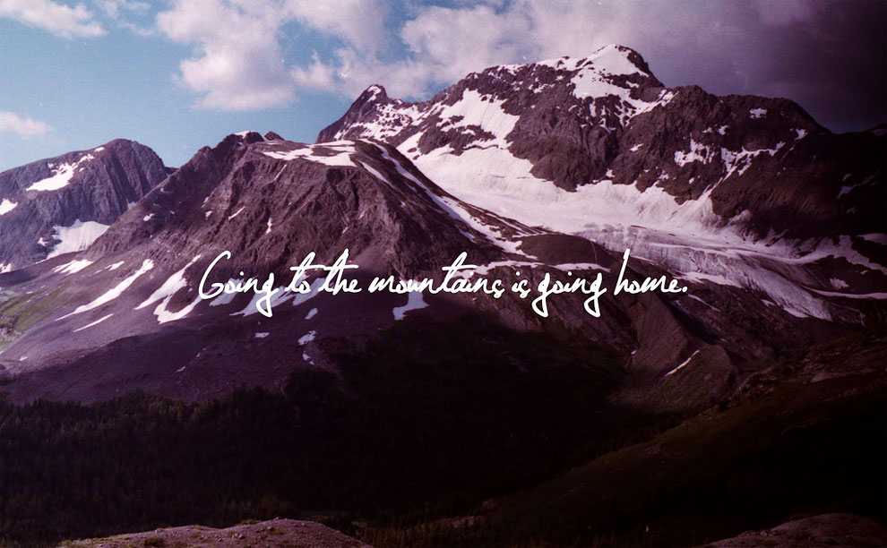 Artist Creates Inspiring Typography On Landscapes » Design You Trust ...