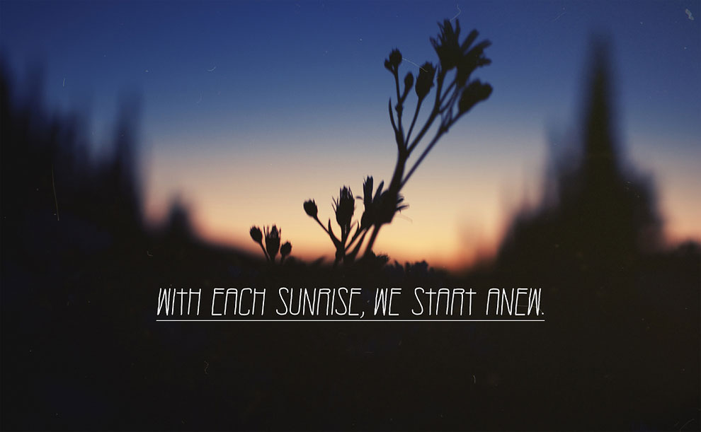 Artist Creates Inspiring Typography On Landscapes » Design You Trust ...