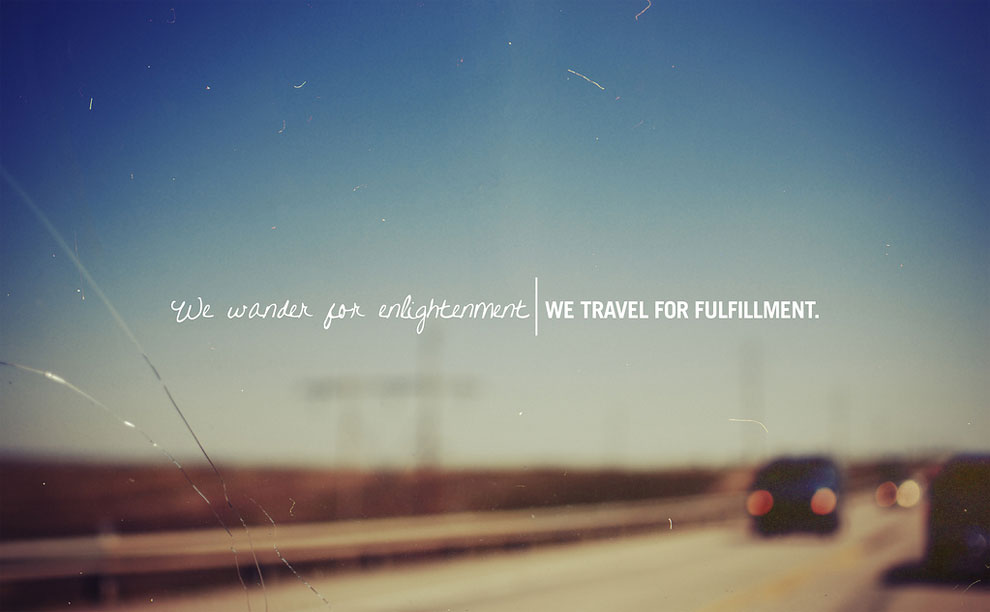 Artist Creates Inspiring Typography On Landscapes » Design You Trust ...