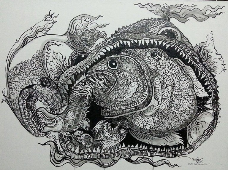 Child Prodigy Aged 13 Creates The Most Amazing Nature-Inspired Drawings ...