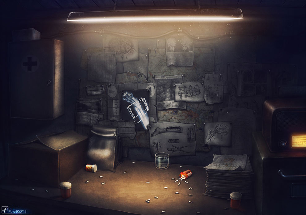 The Fear Of Post-Apocalypse In Dark Illustrations By Pavel Proskurin ...