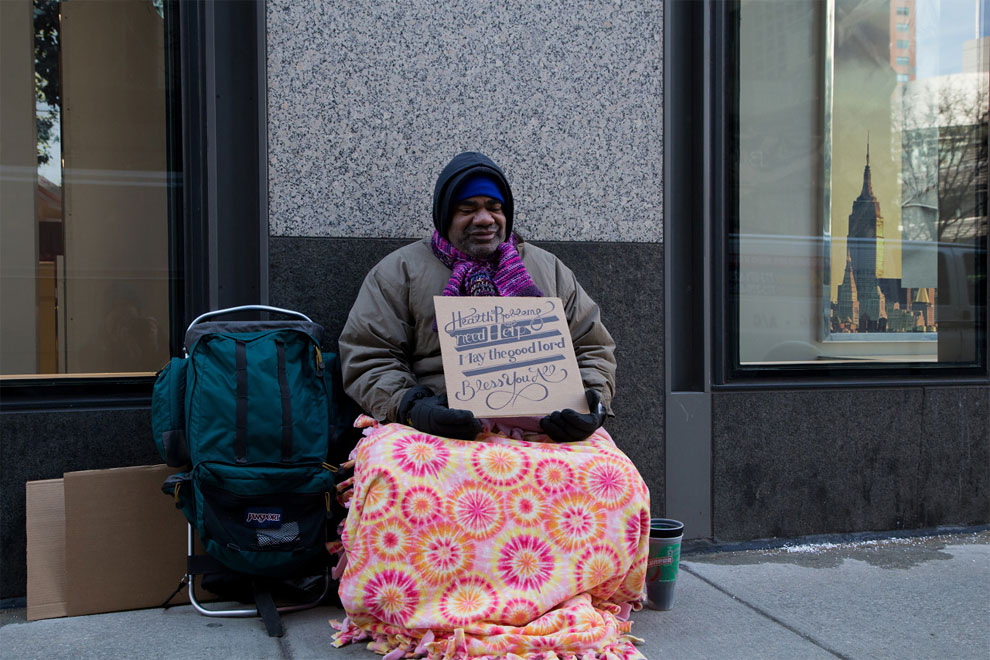 This Art Director Beautifully Redesigns Homeless People’s Signs ...
