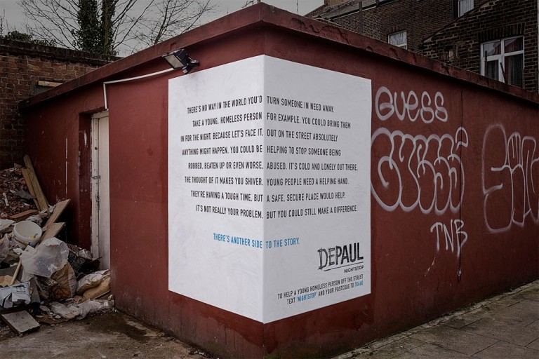 The Trick Copy On These Clever Ads Shows Another Side To Homelessness ...