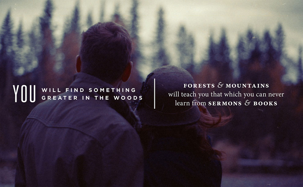 Artist Creates Inspiring Typography On Landscapes » Design You Trust ...