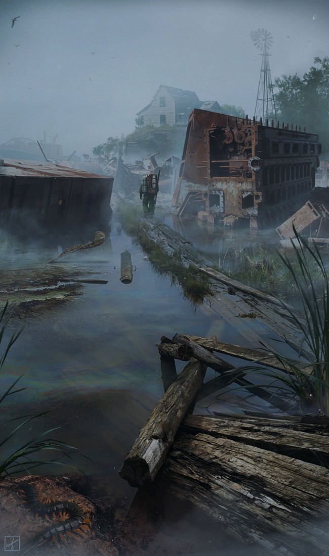 The Fear Of Post-Apocalypse In Dark Illustrations By Pavel Proskurin ...