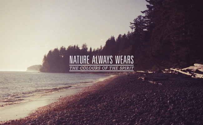 Artist Creates Inspiring Typography On Landscapes » Design You Trust ...