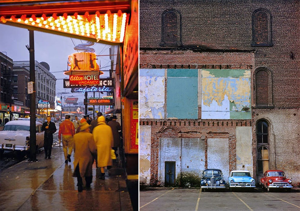 Wonderful Color Photographs Of Street Scenes From Between The 1950s And ...
