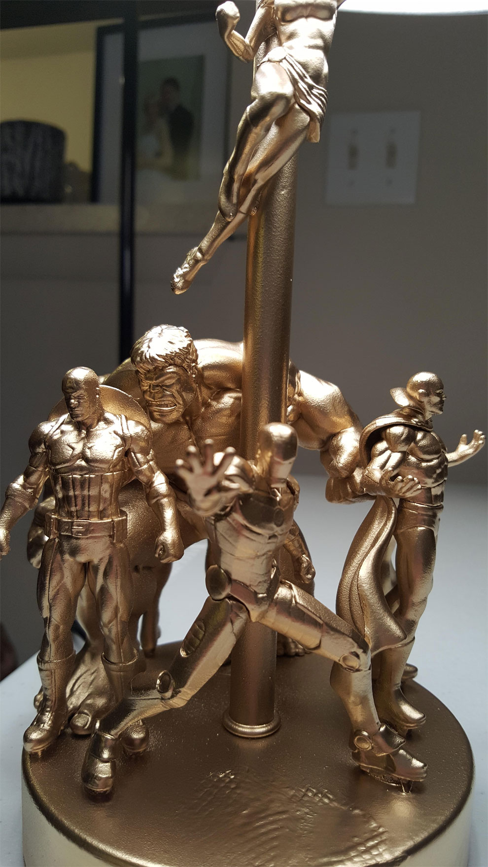 This Epic Lamp Made From Cheap Action Figures Will Delight Your Nerd ...