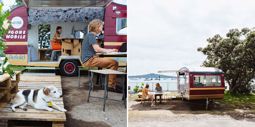 These Architects Wanted To Work Outside, So They Made A Mobile Office ...