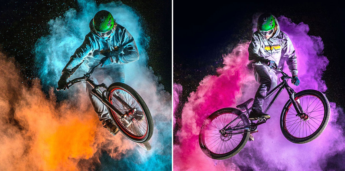 Stunning Action Photos Of Daredevil Bikers Performing Gravity-Defying ...