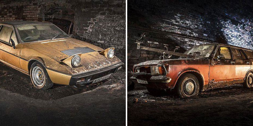 Vintage Cars Are Rotting In A Tunnel Of Liverpool » Design You Trust ...