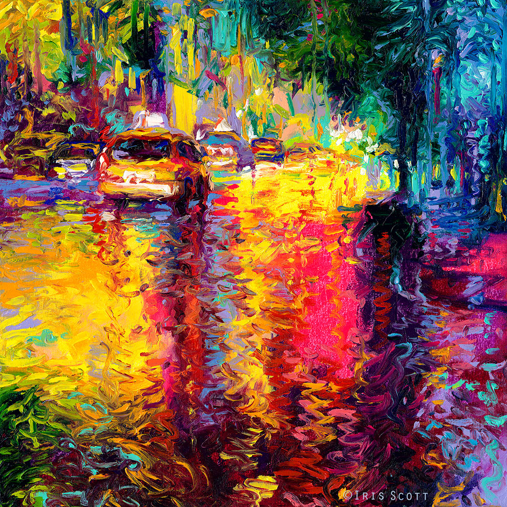 Artist Paints Elaborately Colorful Scenes Using Only Her Fingers ...