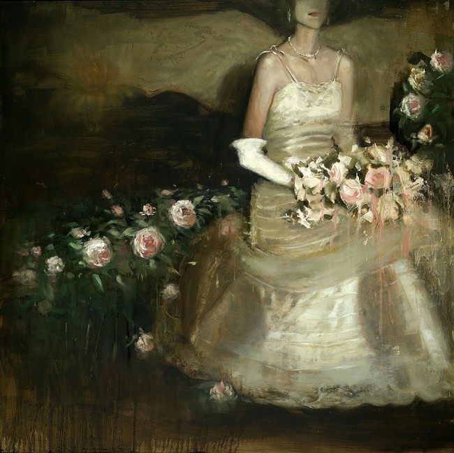 Artist Creates Beautiful Paintings Based On Vintage Images To Merge The ...