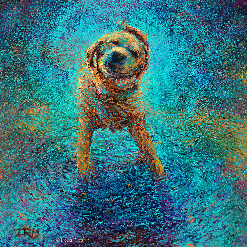 Artist Paints Elaborately Colorful Scenes Using Only Her Fingers ...