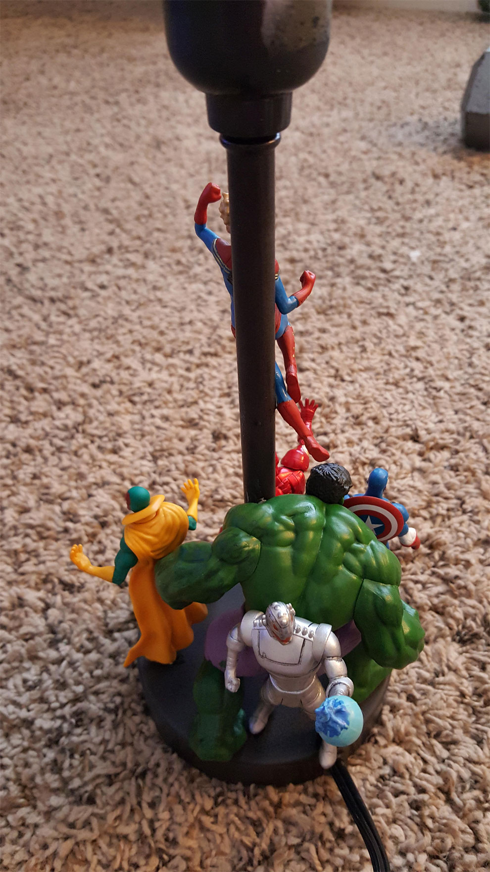 This Epic Lamp Made From Cheap Action Figures Will Delight Your Nerd ...