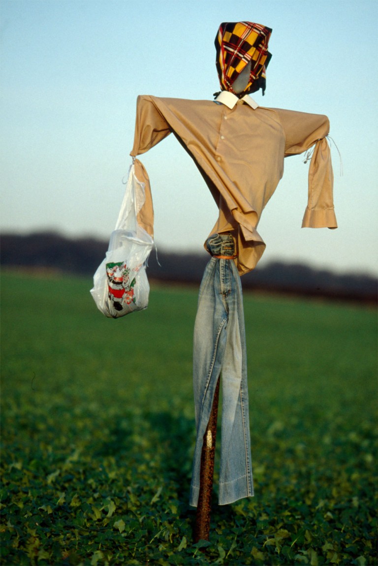 Photographer Captures Terrifying Army Of Scarecrows On The British ...