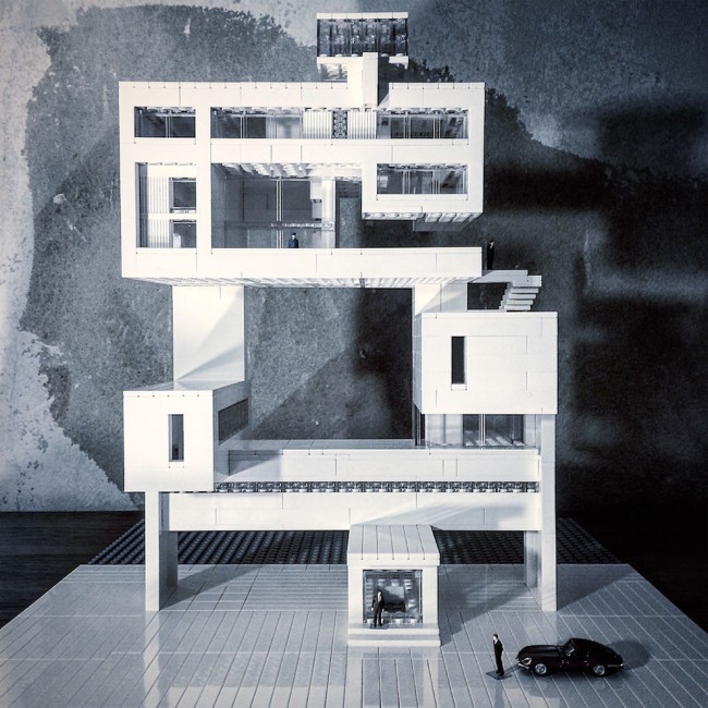 Brutalist Buildings Made From Lego Bricks » Design You Trust — Design ...